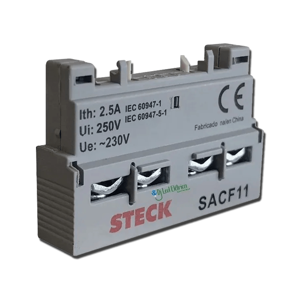 Block Contacto Auxiliar Frontal 1Na + 1Nc P/ Guardamotor Frame 25 | GRUPO COINP